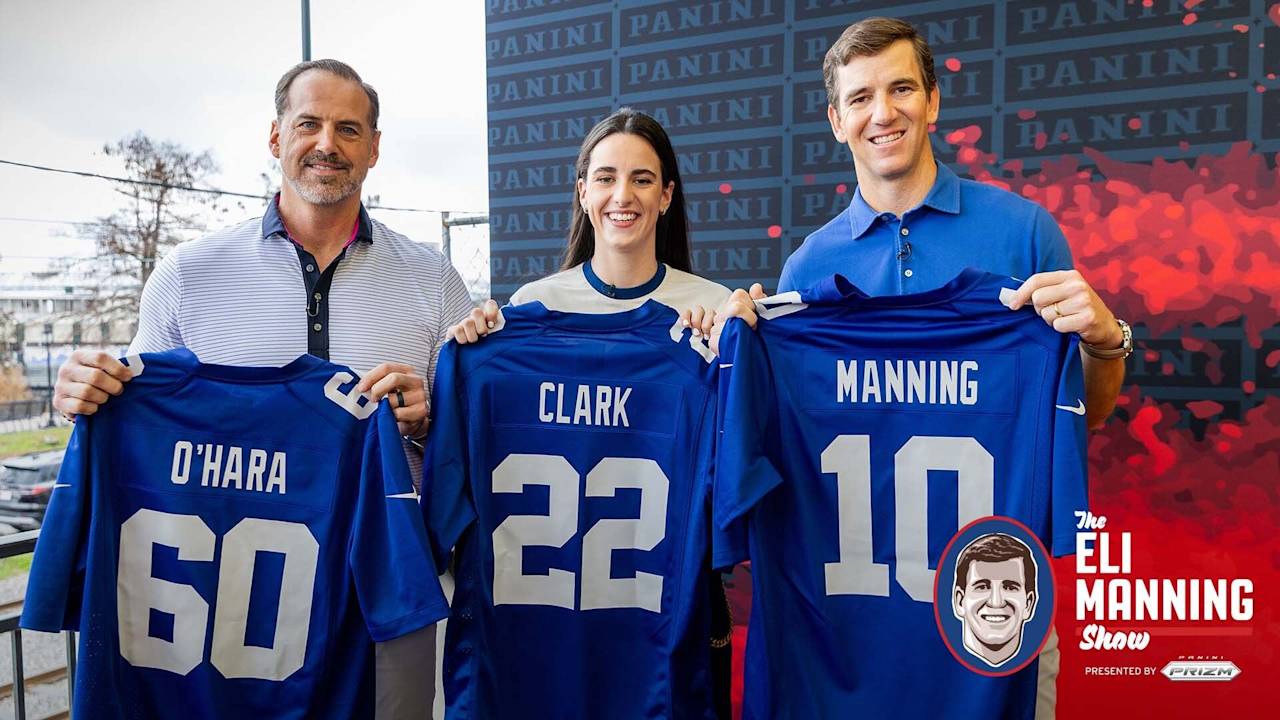 From new foundation to favorite NFL player, Caitlin Clark opens up on 'The Eli Manning Show'