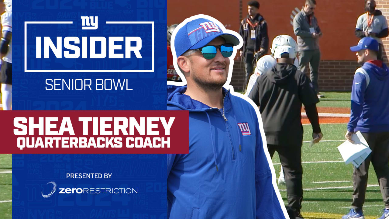 Shea Tierney talks coordinating the National Team's offense at Senior Bowl