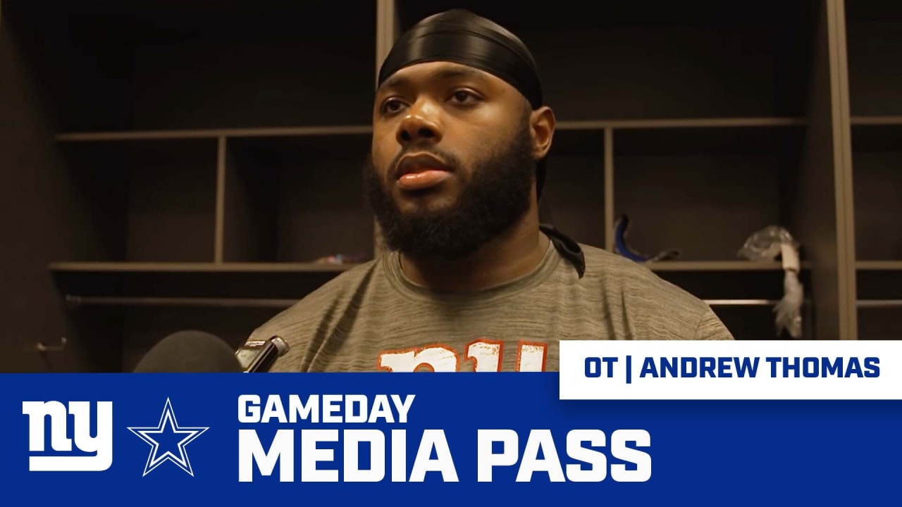 OT Andrew Thomas: 'It's tough, can't make excuses'