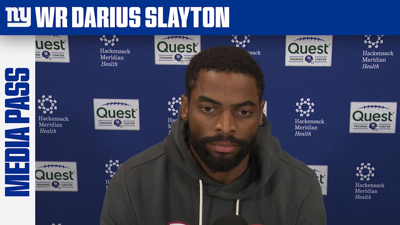 WR Darius Slayton on issues in the red zone