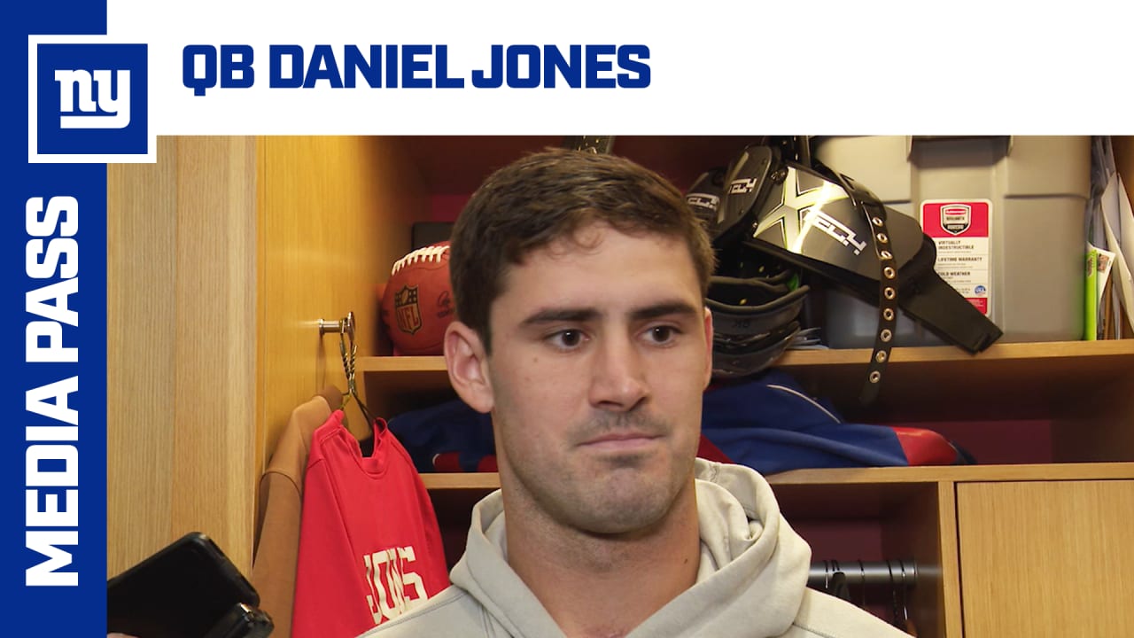 QB Daniel Jones on 'attacking' rehab process