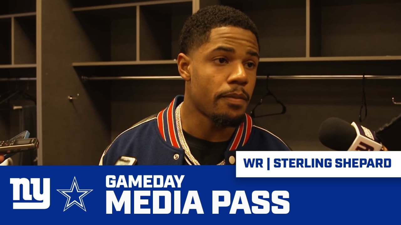 WR Sterling Shepard: 'Keep on fighting, keep on going'