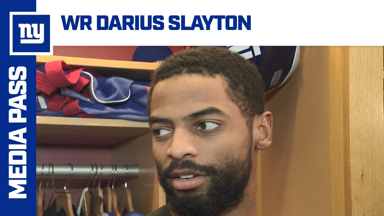 WR Darius Slayton: 'Finish strong'