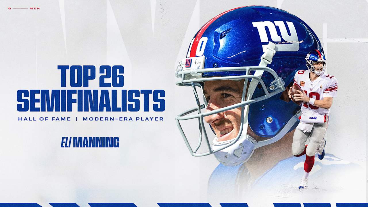 Eli Manning advances to semifinalist stage in Pro Football Hall of Fame ...