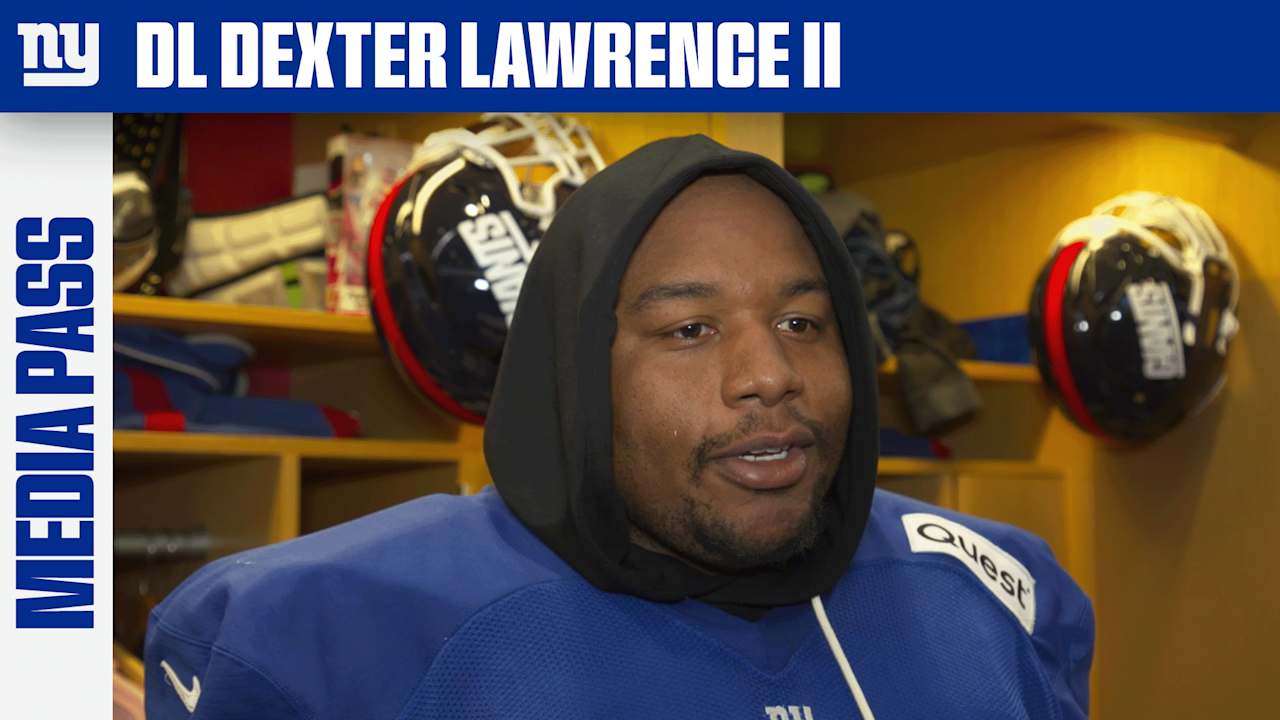DL Dexter Lawrence II: 'Our job is to go out here and win the next game'