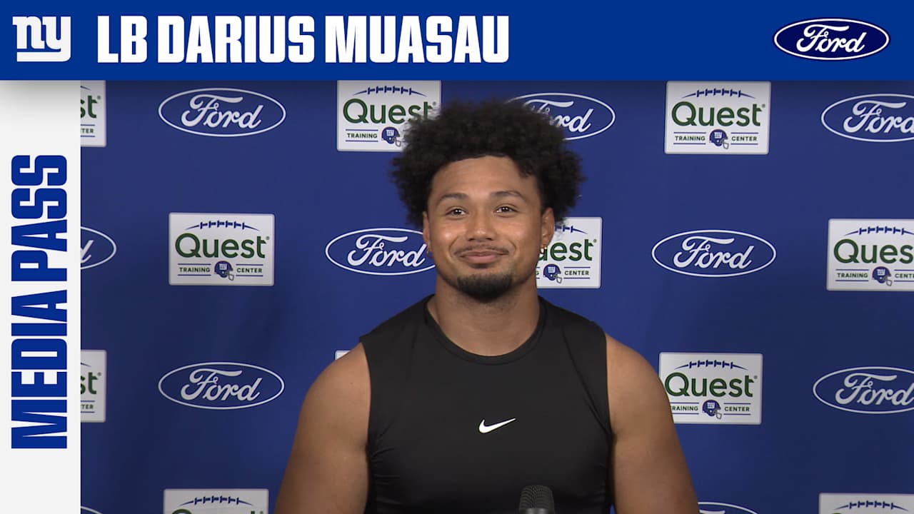 LB Darius Muasau: 'I feel like I've grown a lot'