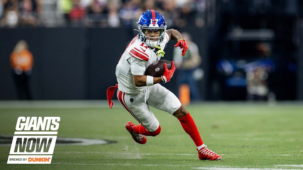 Giants Now: Numbers to know for Giants-Raiders