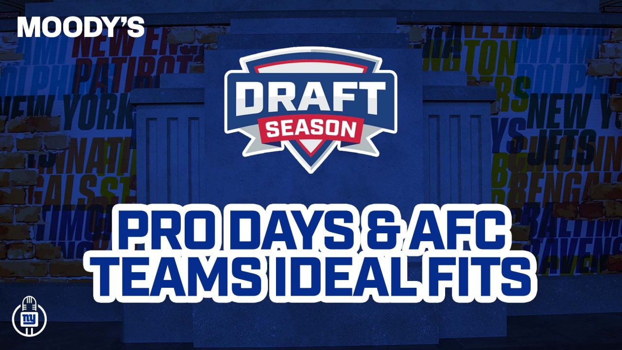 Draft Season | Pro Days & AFC Team Ideal Fits