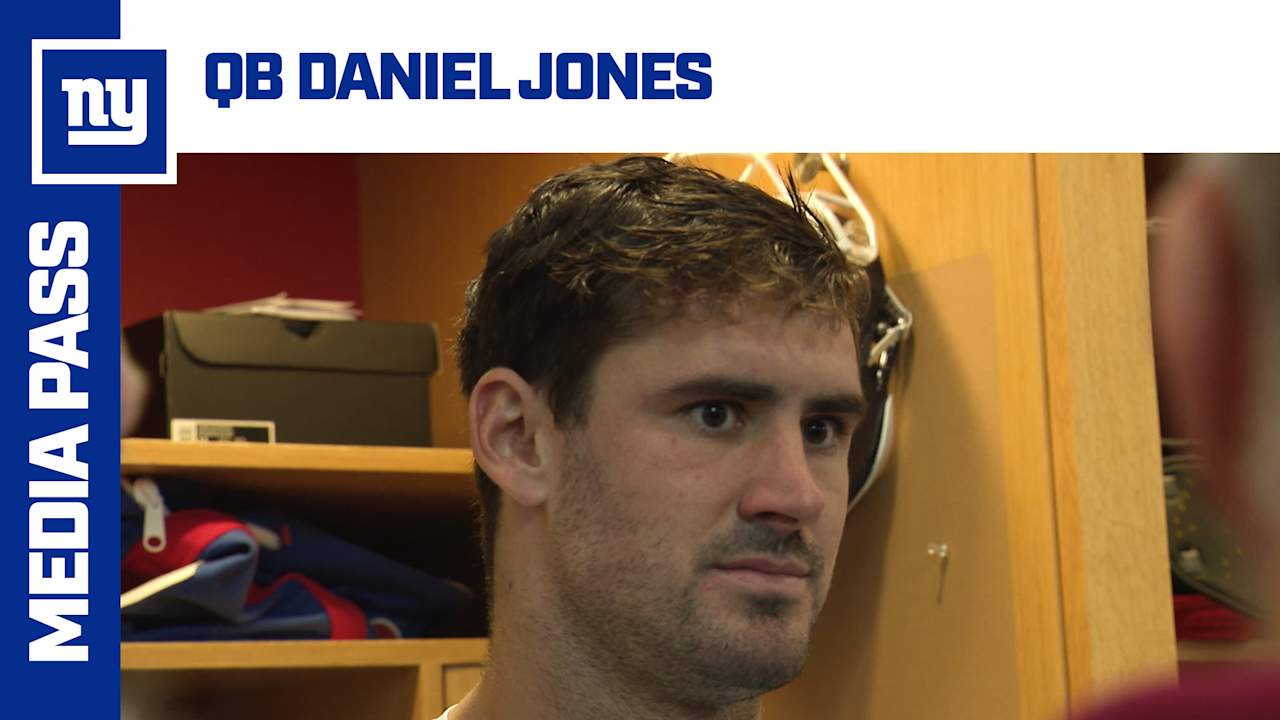 QB Daniel Jones on preparing for matchup vs. Commanders