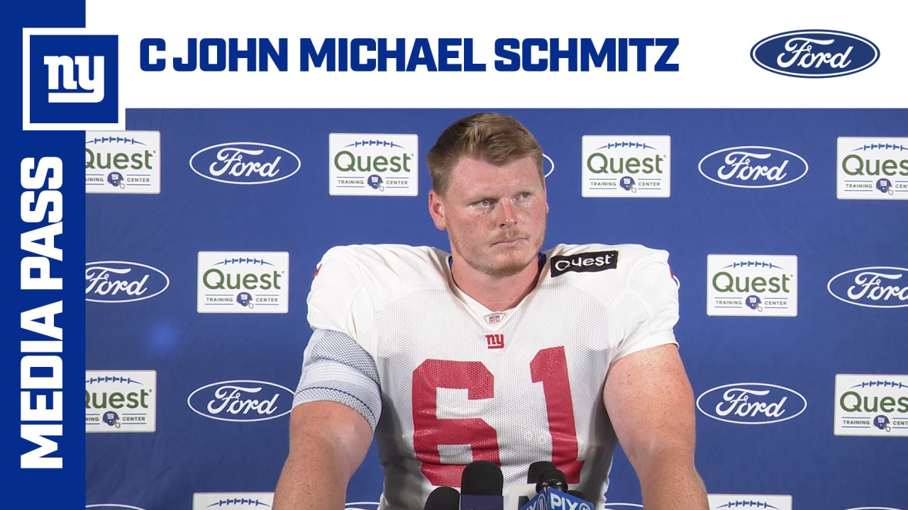 C John Michael Schmitz: 'It's good to be back out there'