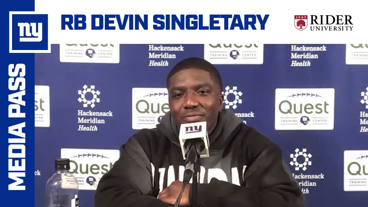 RB Devin Singletary: 'Ready to help the team win any way that I can'