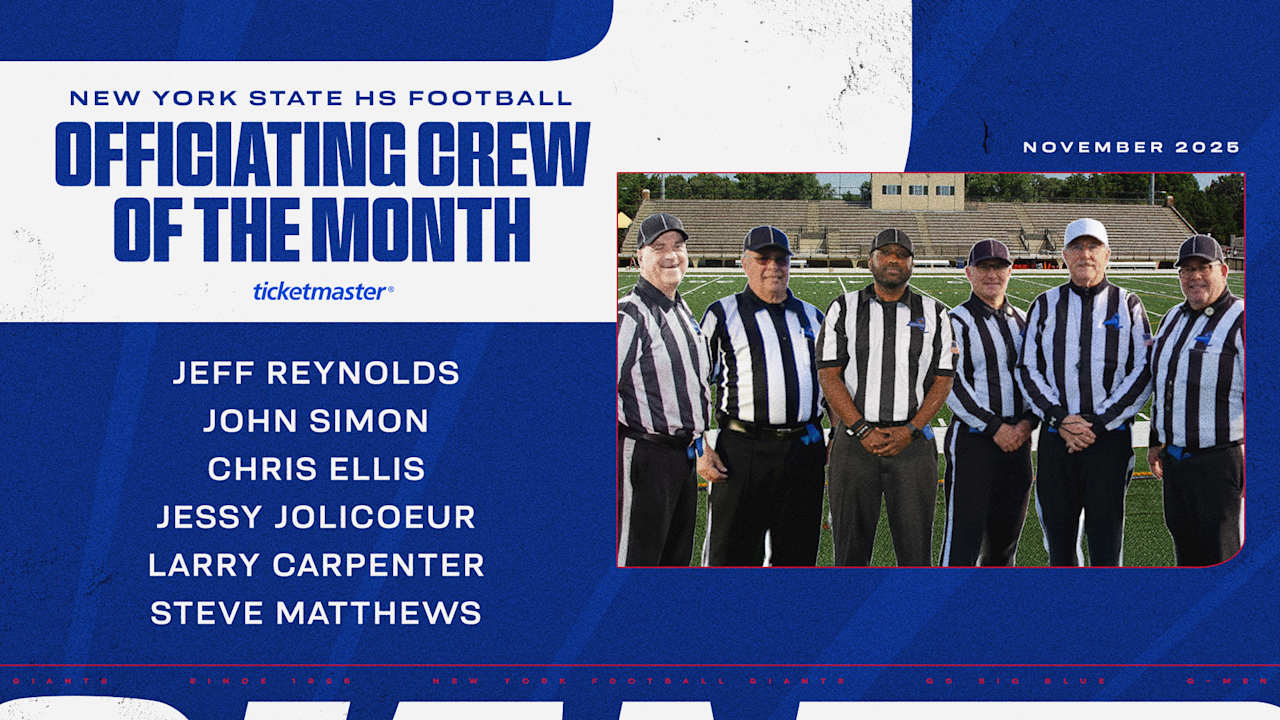 Giants and Ticketmaster celebrate New York State’s High School Football ...