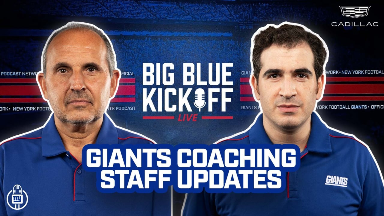 Big Blue Kickoff Live 1/12 | Giants Coaching Staff Updates