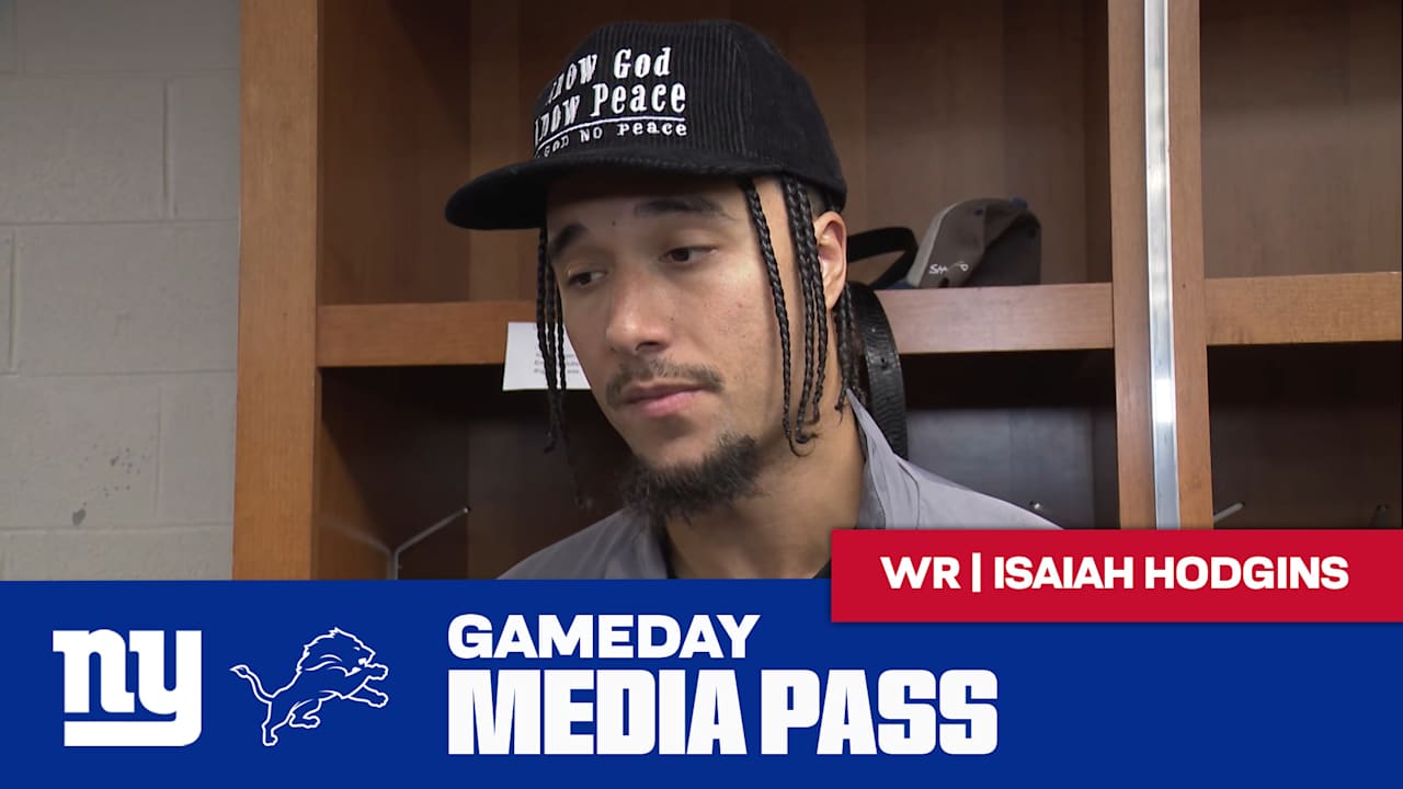 WR Isaiah Hodgins: 'We've just got to find a way to finish'