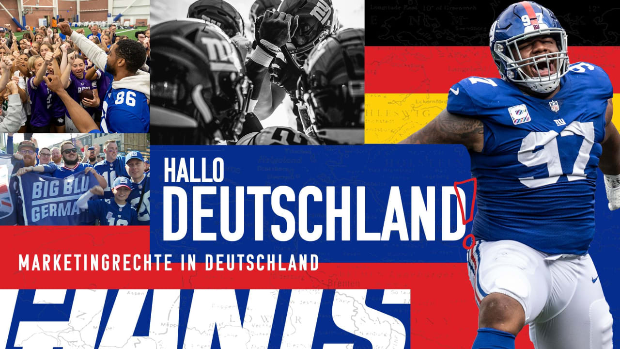 New York Giants awarded global markets program rights in Germany