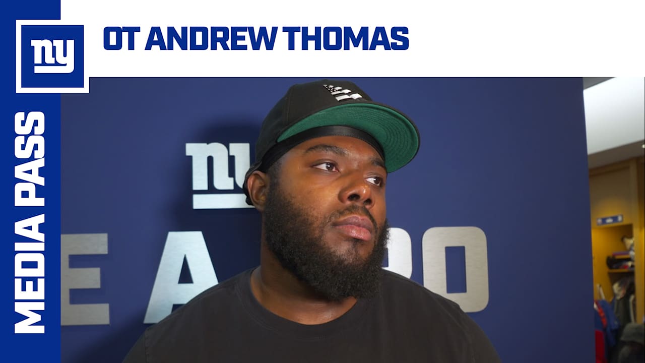 T Andrew Thomas discusses recovery from foot surgery