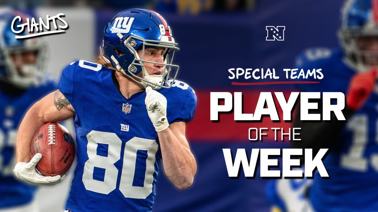 Gunner Olszewski named NFC Special Teams Player of the Week