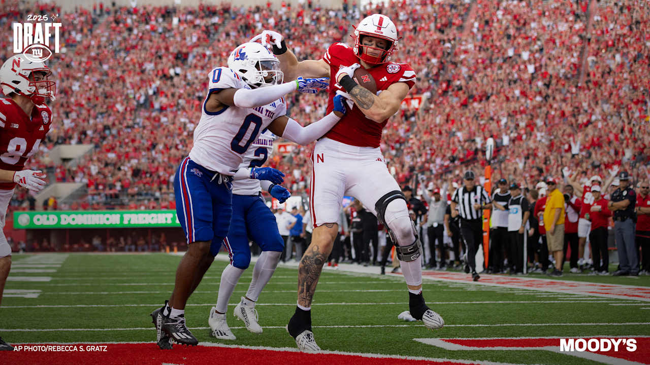 Through the Years: Thomas Fidone II, TE, Nebraska