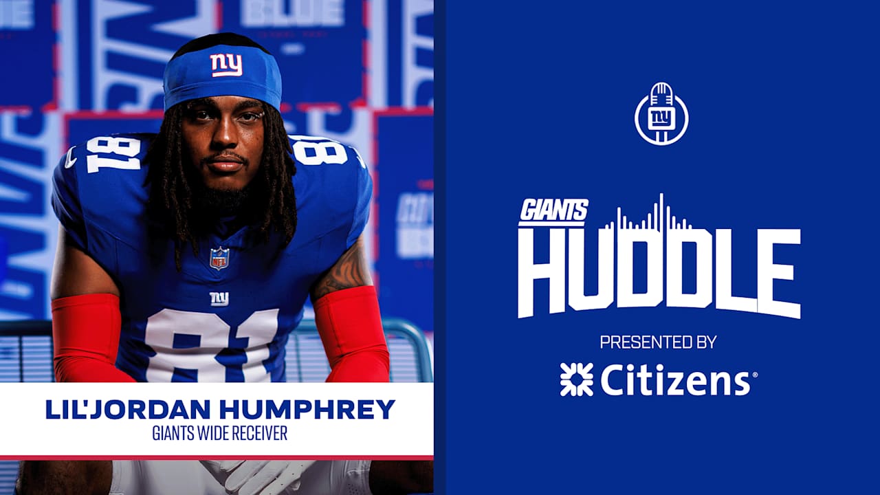 Giants Huddle | Lil'Jordan Humphrey