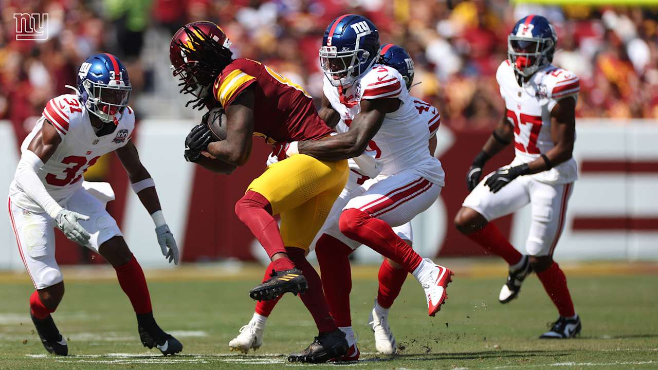 Watch highlights from Giants vs. Commanders