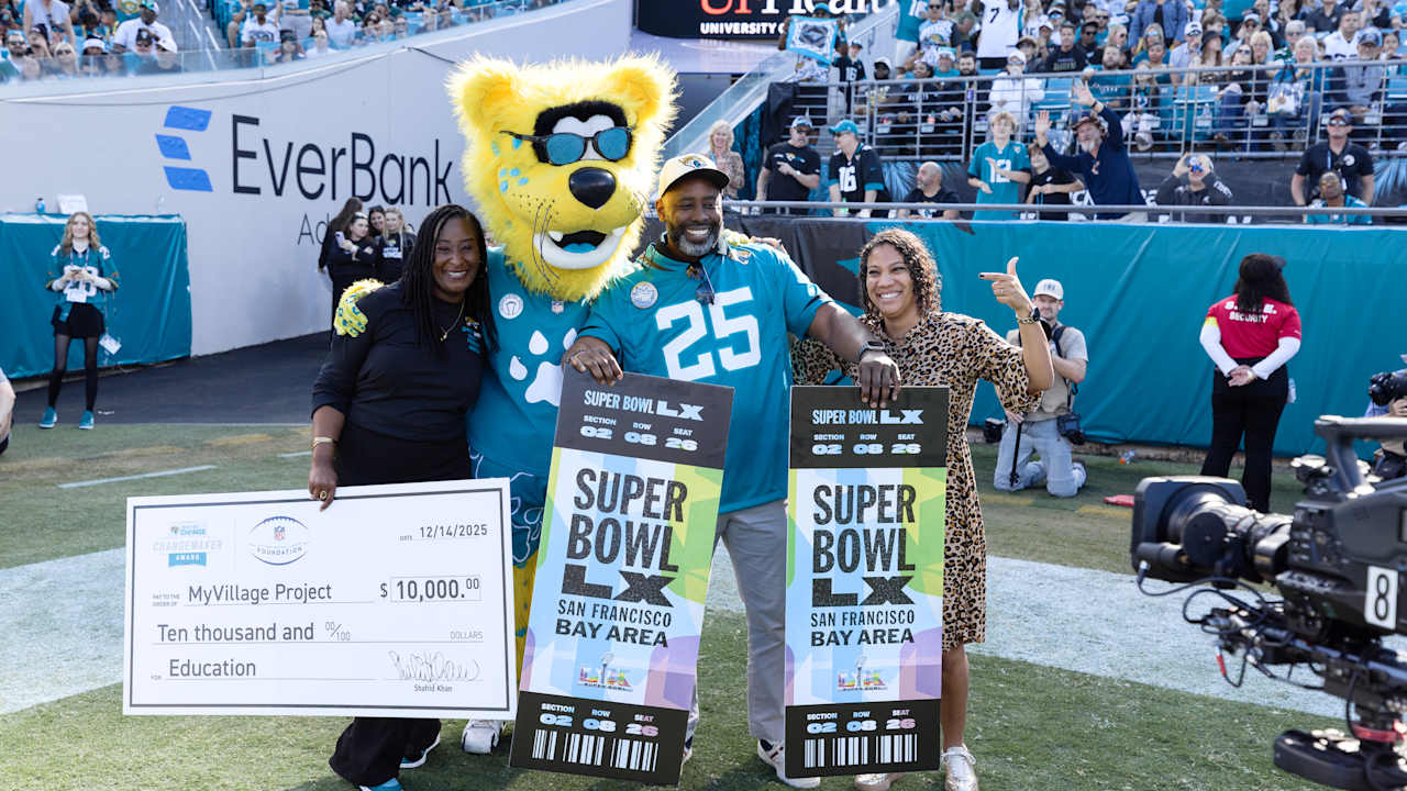 Jaguars 2025 Inspire Change Changemaker Award