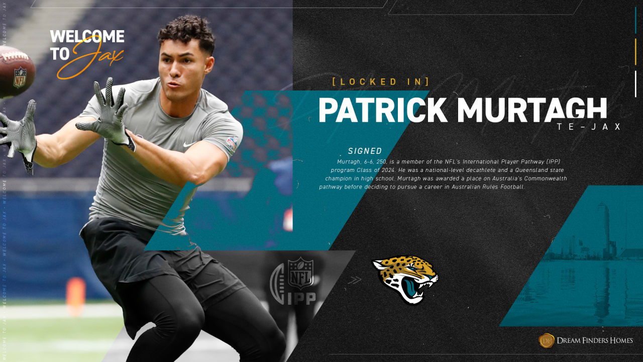 Jaguars Sign Australian TE Patrick Murtagh