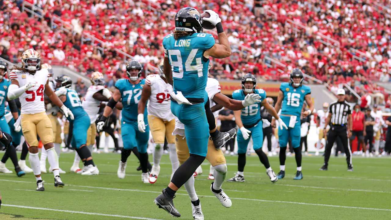 HIGHLIGHT | Long 4-Yard TD | Week 4 Jaguars vs. 49ers - September 28th, 2025 [VIDEO]