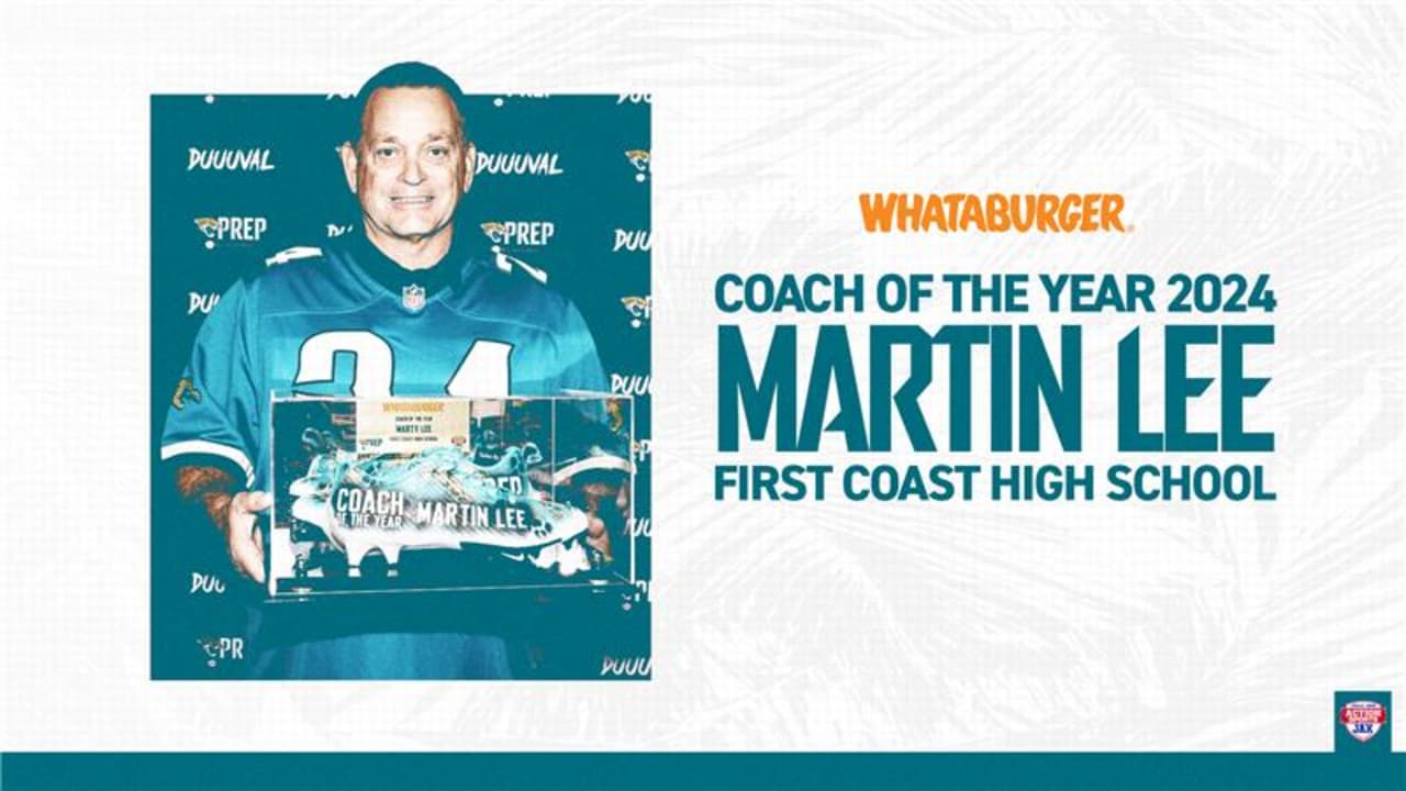 Jacksonville Jaguars NFL High School Coach of the Year Nominee: Marty ...