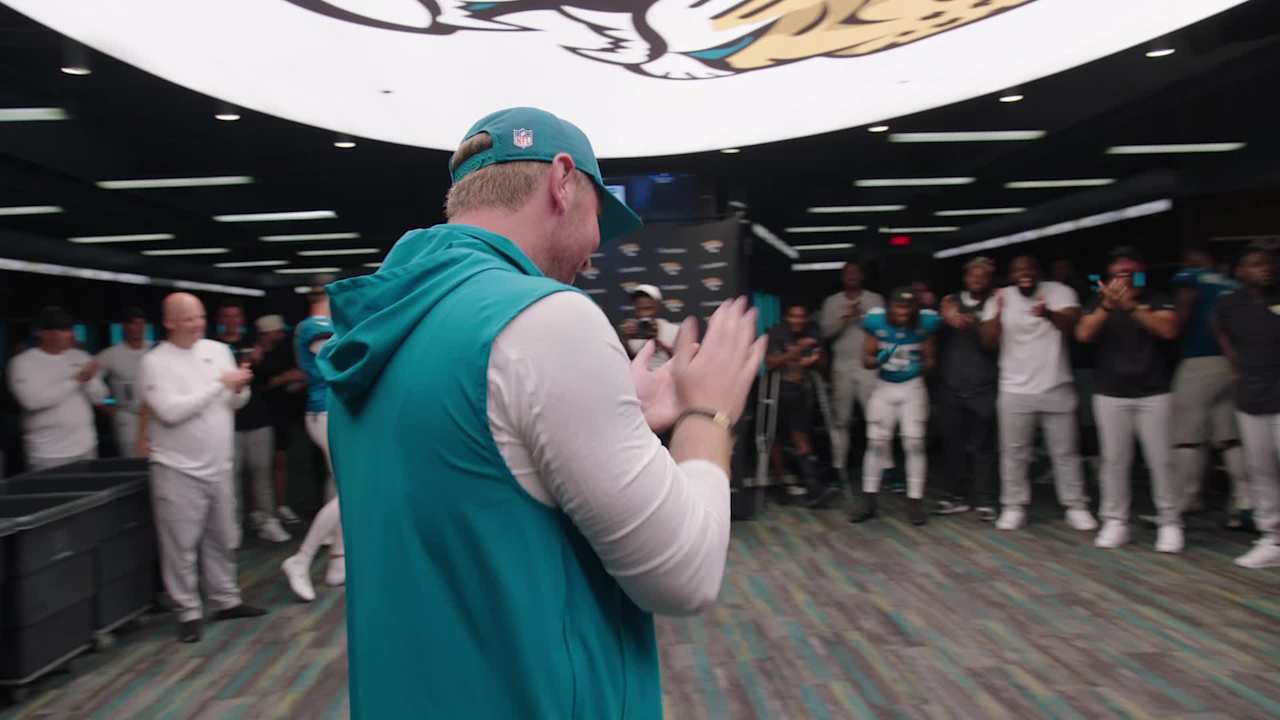 Liam Coen Victory Speech After First Win as Jaguars Head Coach