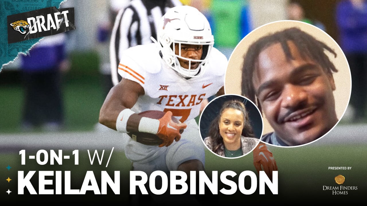 Keilan Robinson Reacts to Being Drafted 167th Overall | Jacksonville ...