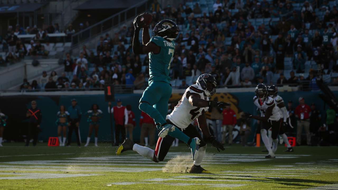 HIGHLIGHT | Thomas TD Catch | Week 13 Texans vs. Jaguars - December 1st, 2024 [VIDEO]