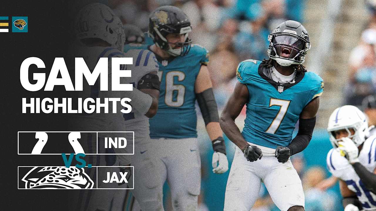 HIGHLIGHTS | Colts vs. Jaguars | Week 5 - October 6, 2024 [VIDEO]