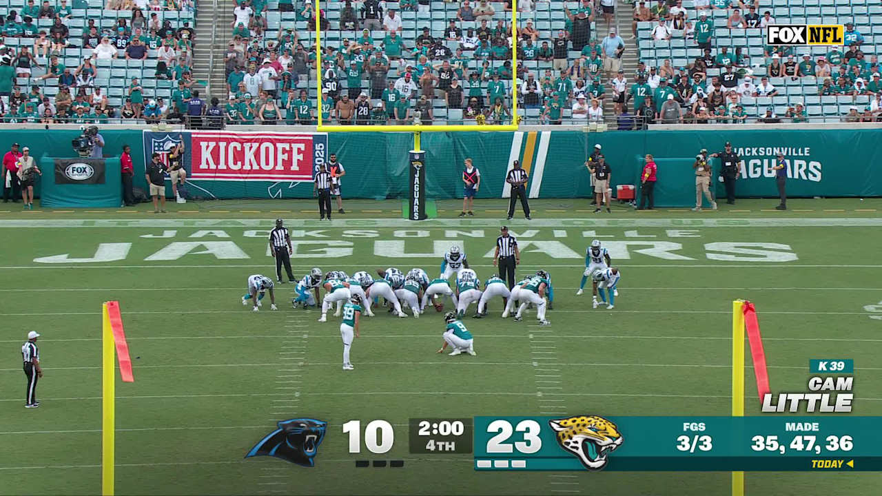HIGHLIGHT | Cam Little 28-Yard FG | Week 1 Panthers vs. Jaguars - September 7th, 2025 [VIDEO]