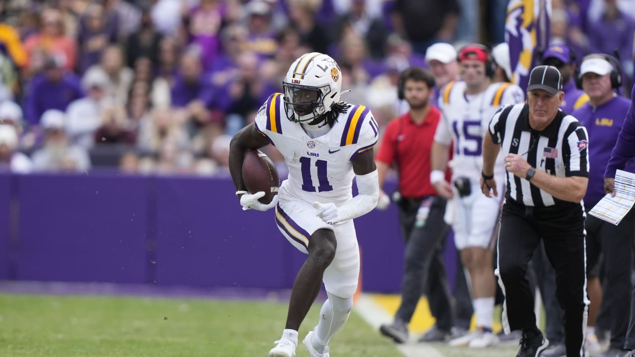 Breaking down Brian Thomas Jr.'s College Highlights 2024 NFL Draft ...