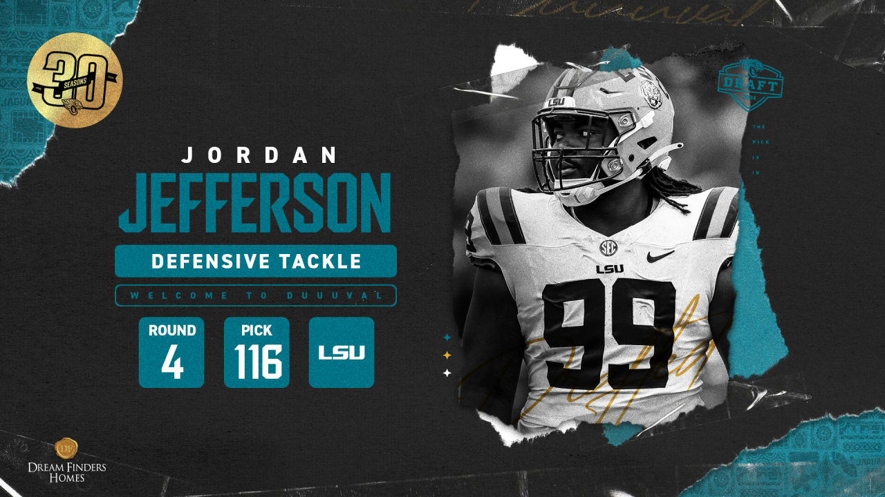 For the 116th Overall Pick in the 2024 Draft the Jaguars Select DT ...