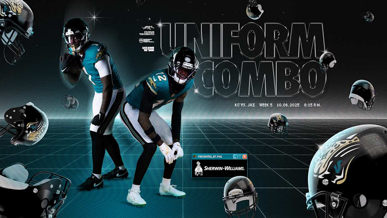Jaguars Uniform Reveal: 2025 Week 5 - Chiefs at Jaguars