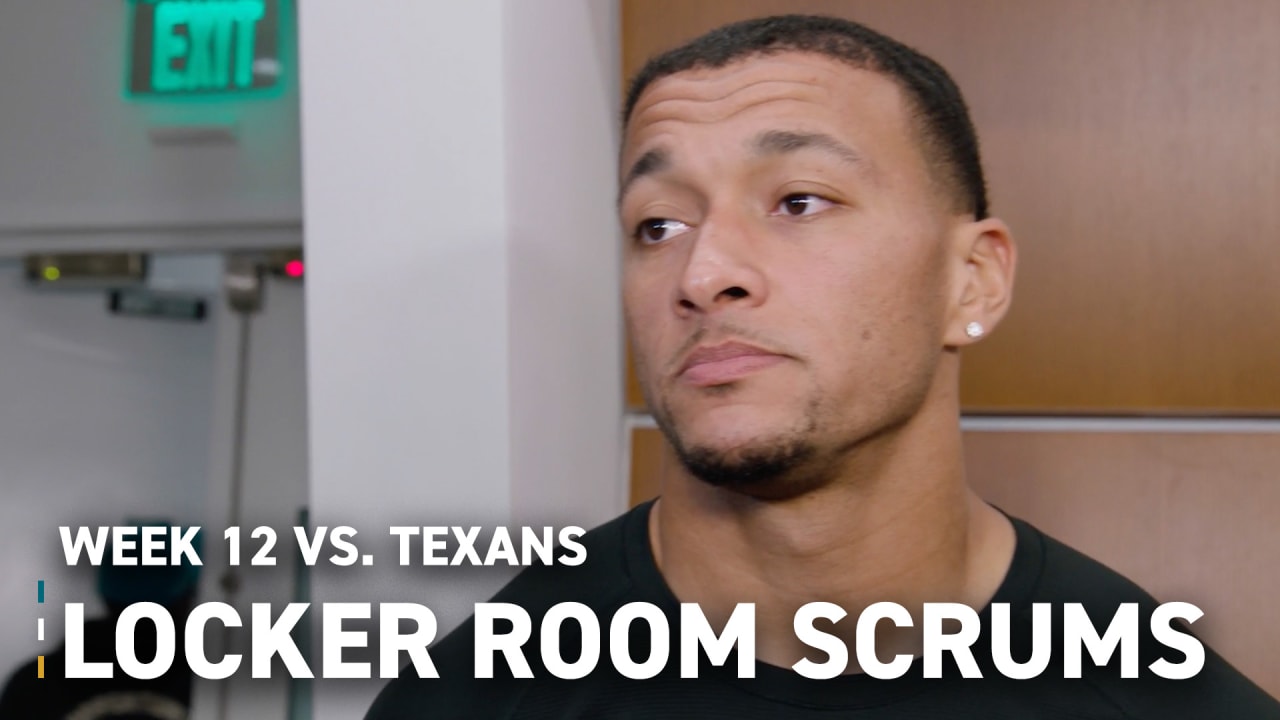 Zay Jones, Foye Oluokun and Evan Engram Media Availability