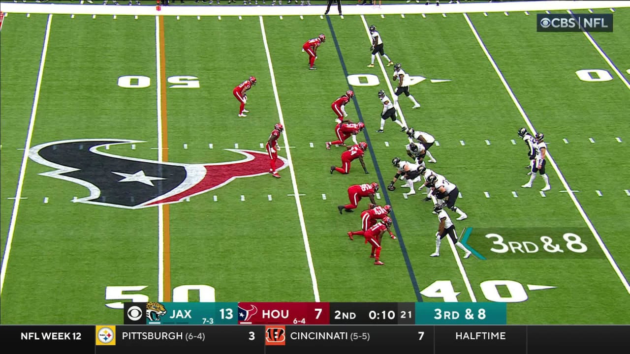 Lawrence's 57-Yard Loft to Kirk Gets Jags to Texans' 1-Yard Line With 0 ...
