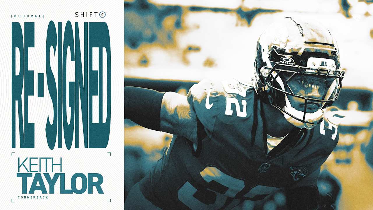 Roster Moves: Jaguars Re-Sign CB Keith Taylor