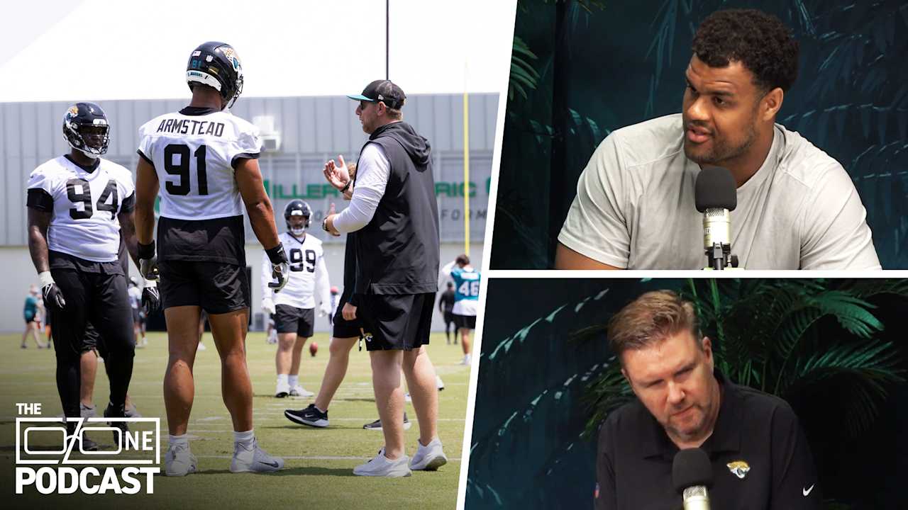 Jaguars DT Arik Armstead Interview | 2025 OTAs | O-Zone Podcast