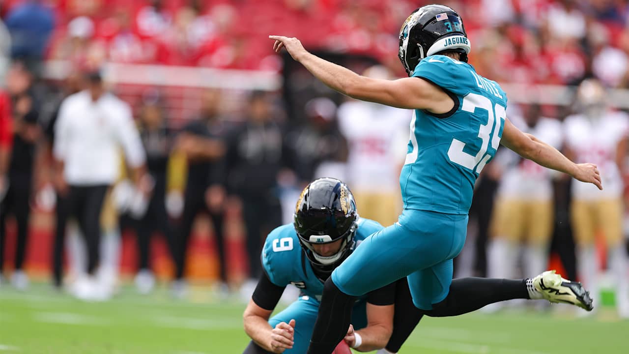 HIGHLIGHT | Cam Little 26-Yard FG | Week 4 Jaguars vs. 49ers - September 28th, 2025 [VIDEO]