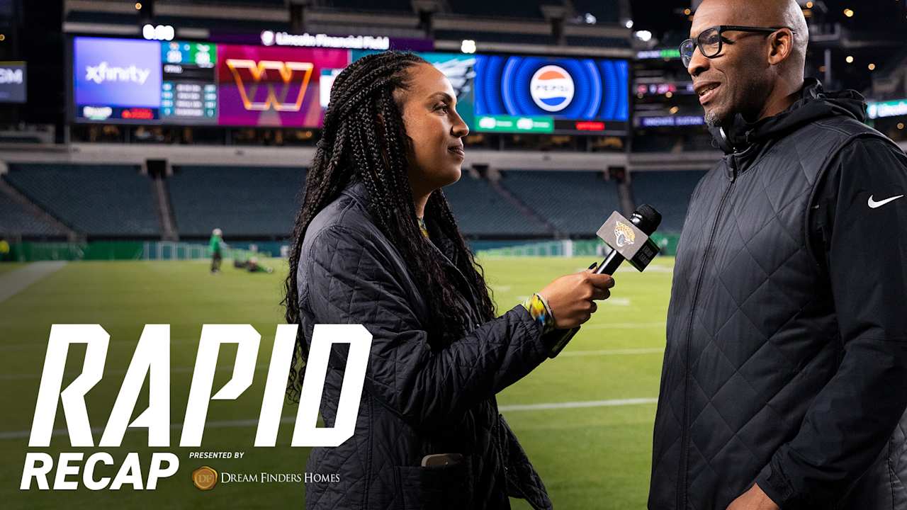 Rapid Recap | Week 9 | Jaguars (23) vs. Eagles (28) [VIDEO]