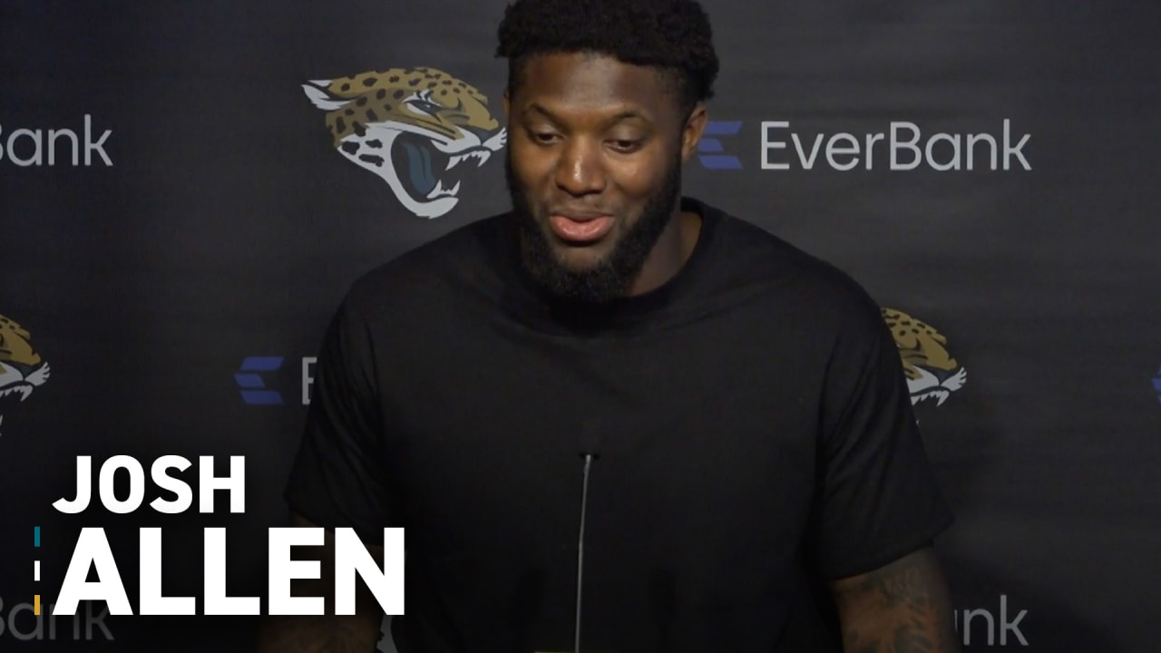 Josh Allen Reacts After Signing Long-Term Deal | Press Conference ...
