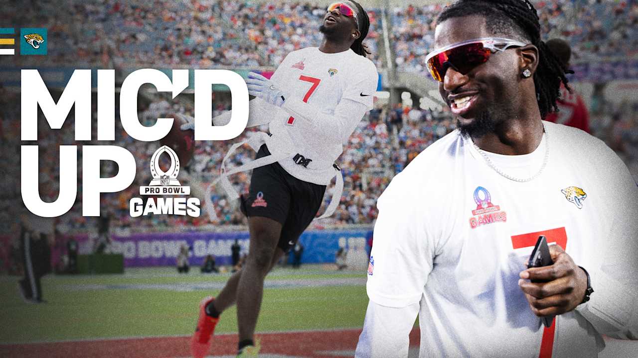 Brian Thomas Jr. MIC'D UP at the 2025 Pro Bowl Games!