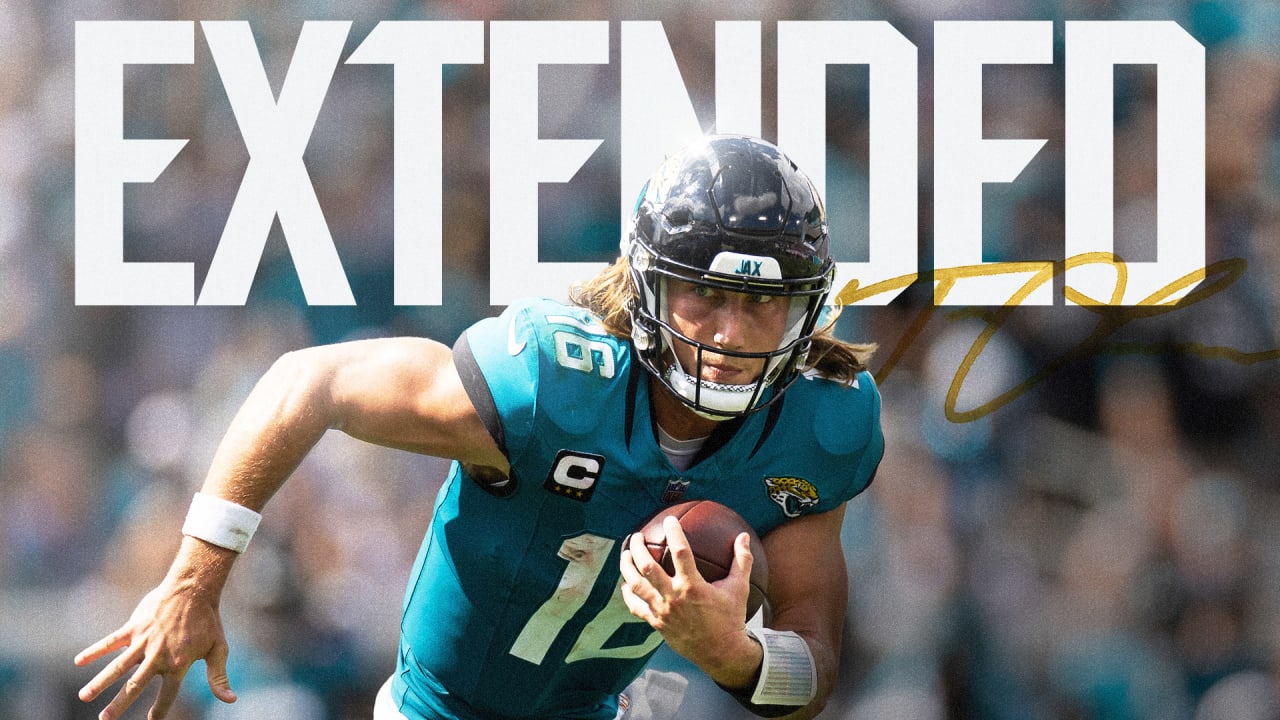 Trevor Lawrence Agrees to Terms on 5-Year Contract Extension | Jacksonville Jaguars