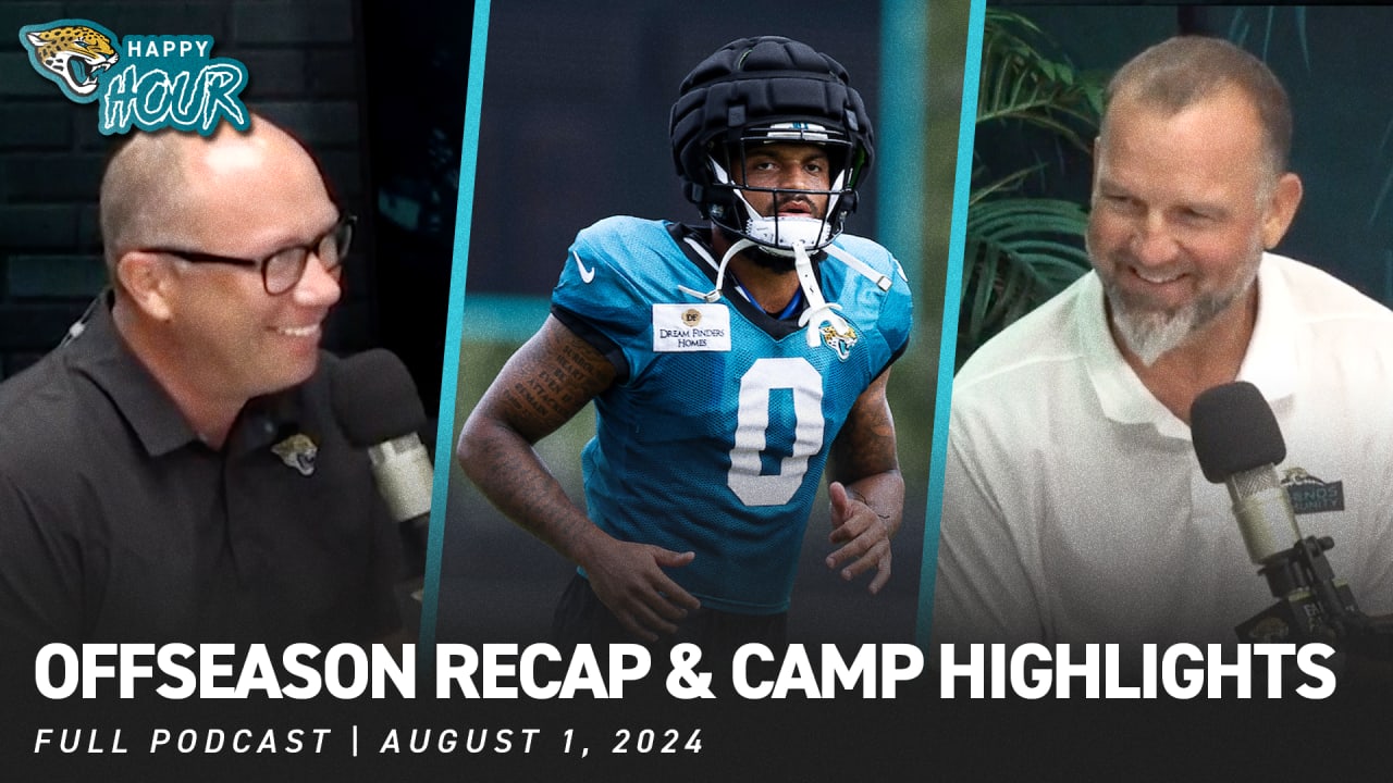 Offseason Recap, Camp Highlights & Season Expectations | Jaguars Happy Hour