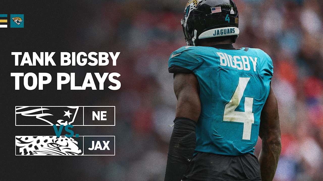 HIGHLIGHTS | Tank Bigsby’s Best Plays From 2-Td Game in London Week 7 ...