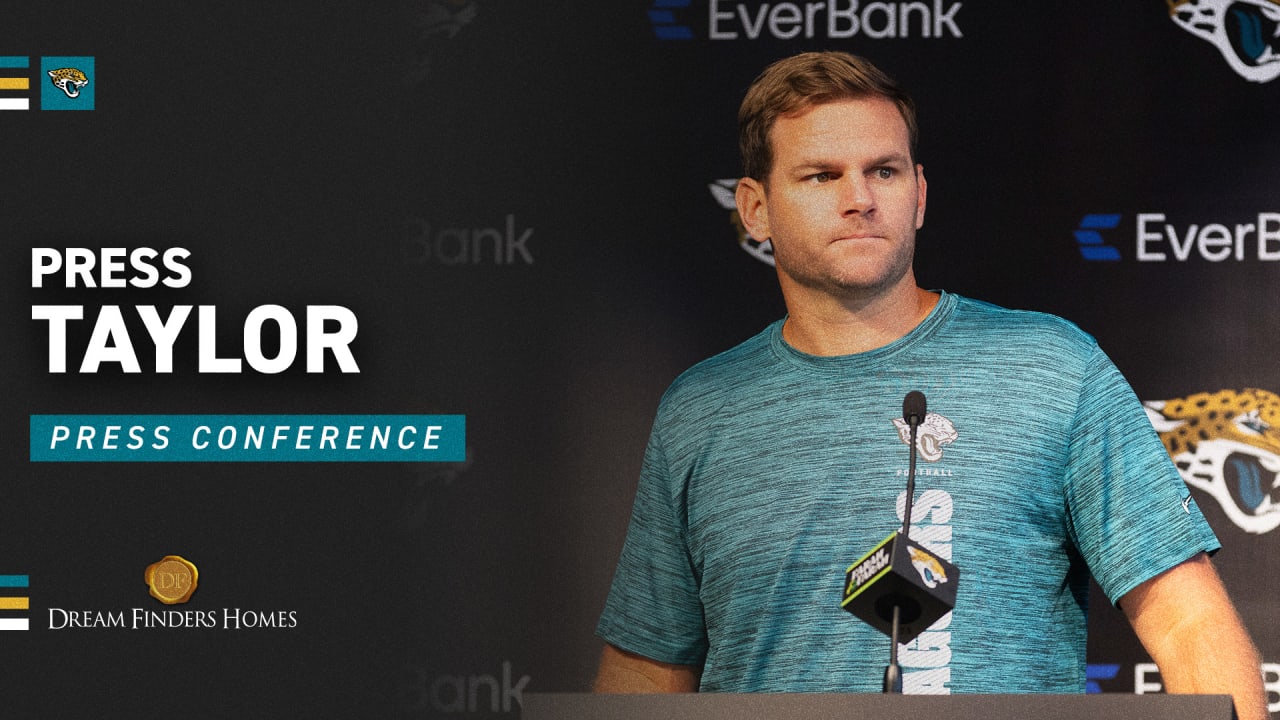 Jaguars Offensive Coordinator Press Taylor on the Vision Behind ...