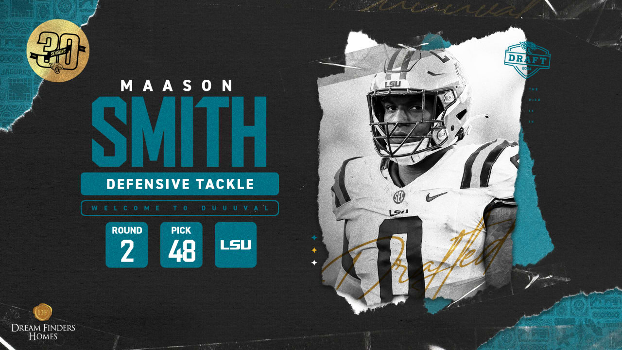 Jaguars Select DT Maason Smith With Their No. 48 Overall Draft Pick
