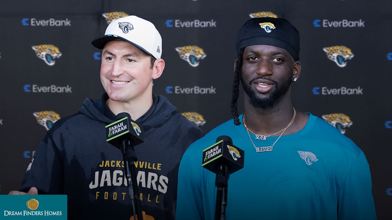 Grant Udinski & Brian Thomas Jr. Press Conference | Jaguars 2025 ...